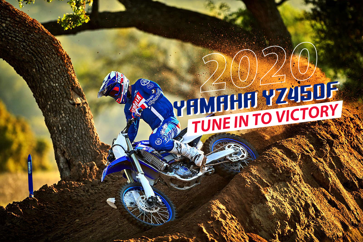 2020 Yamaha YZ450F TUNE IN TO VICTORY - Motocrossmag.co.th