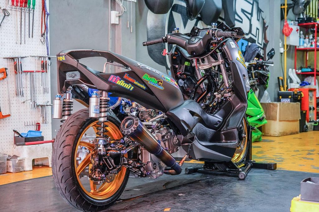 X-Maxซิ่งby Fin Racing จัดไป Drag Swag สุดสาย!! - Motocrossmag.co.th