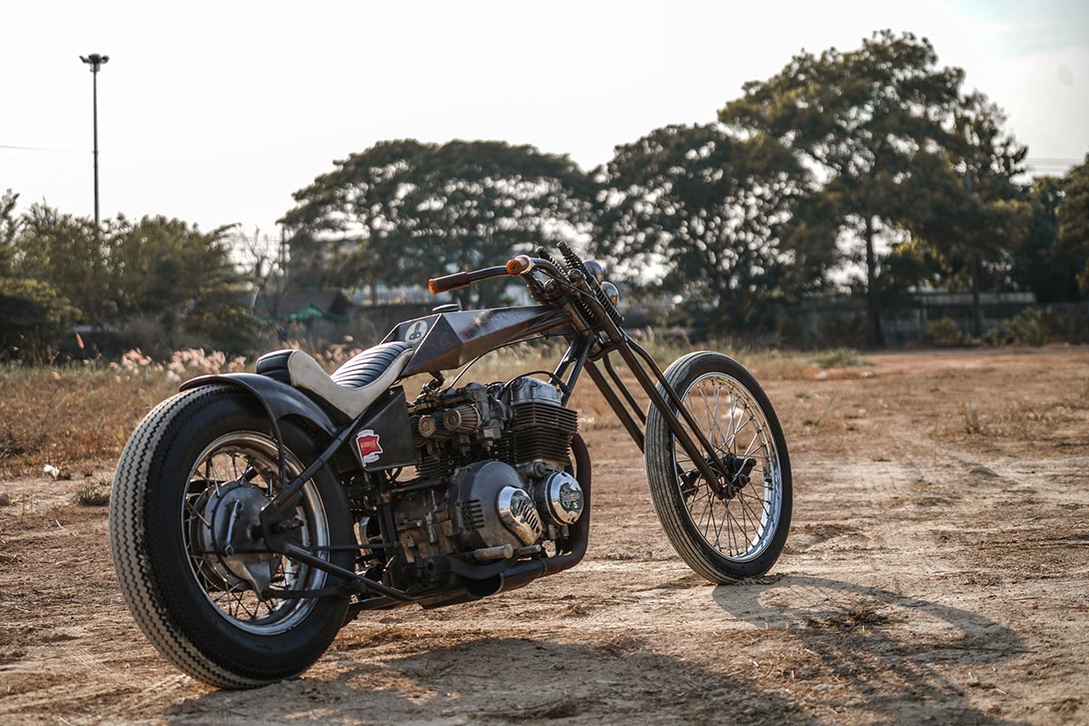 CB750 Thailand Digger Style by Junkzy Cycles - Motocrossmag.co.th