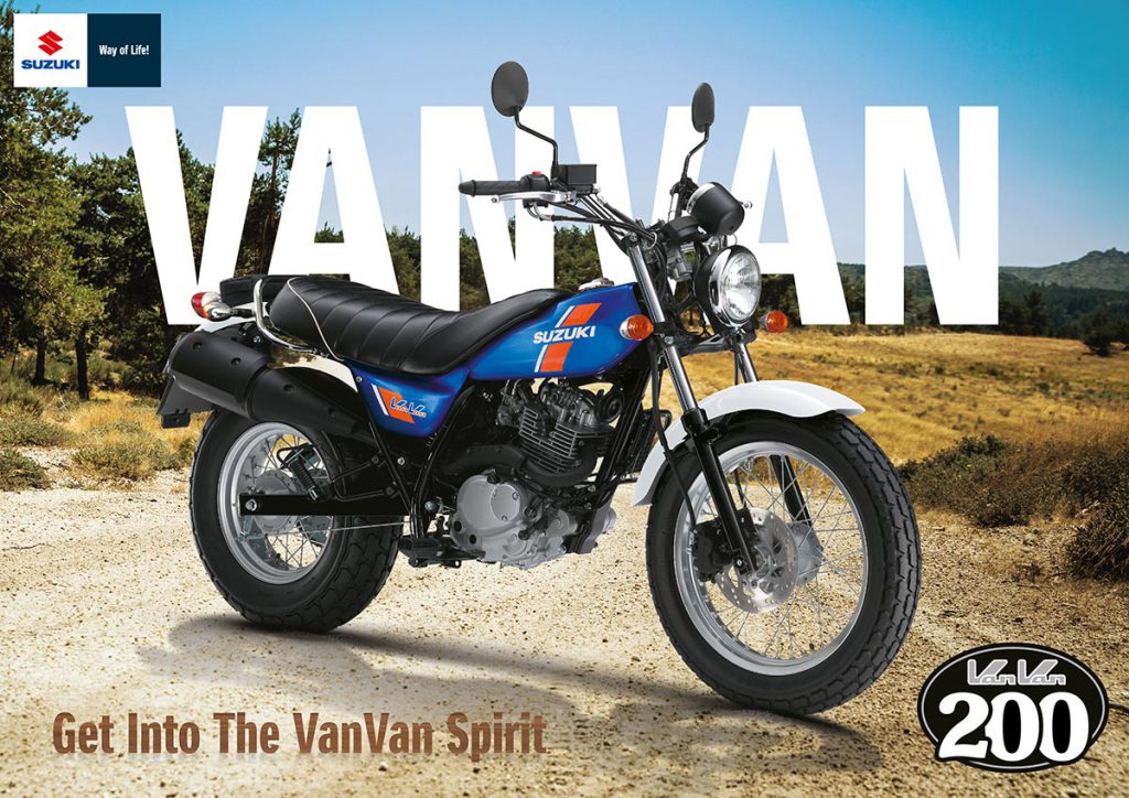 Suzuki VanVan 200 “Get Into The VanVan Spirit” พร้อมกระตุ้นจิตวิญญาณของ ...