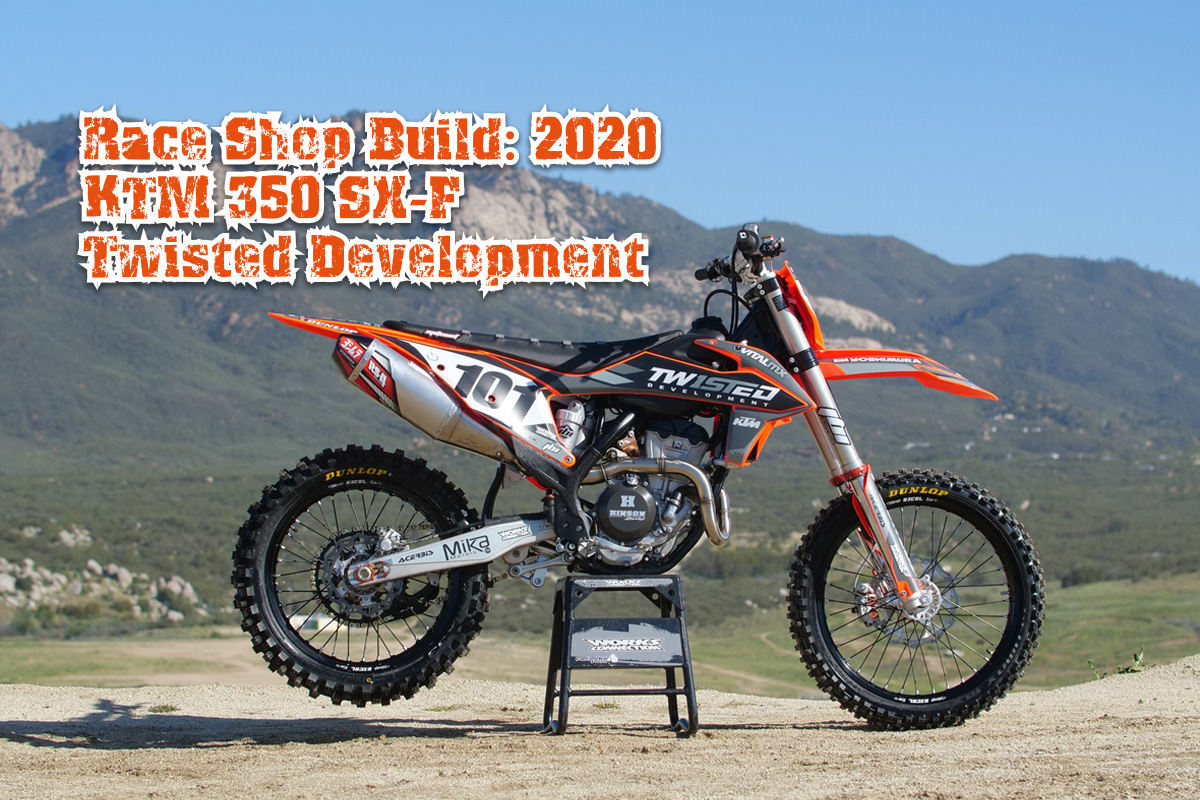 2020 KTM 350 SX-F Twisted Development - Motocrossmag.co.th