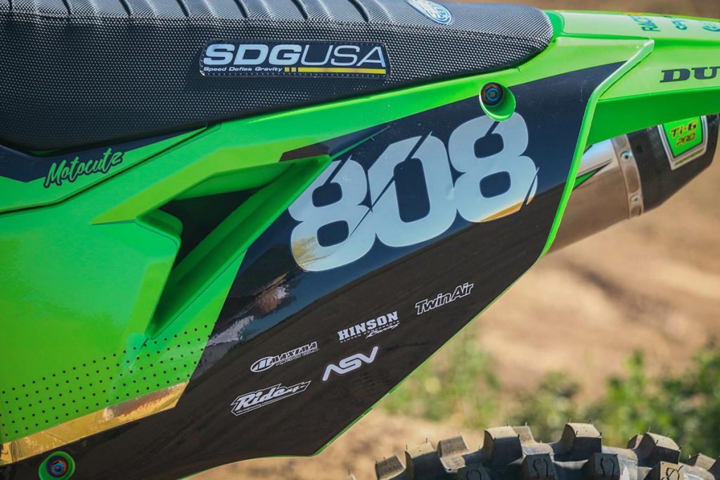 2020 KAWASAKI KX450F GARAGE BUILD - Motocrossmag.co.th