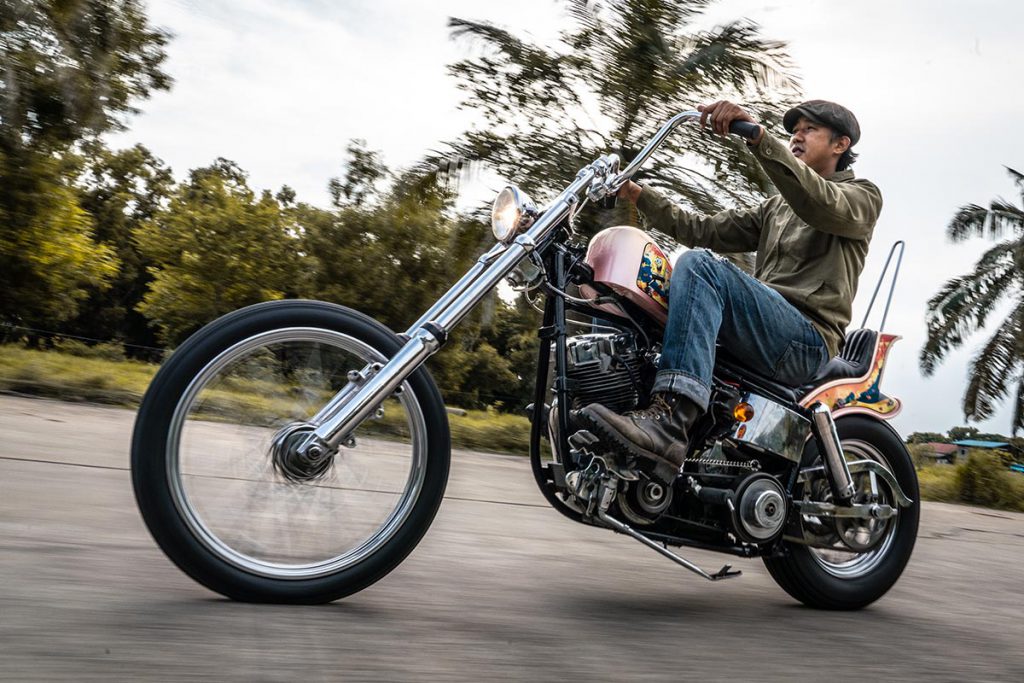 SpongeBob Crazy Frank Chopper by Junkzy Cycles - Motocrossmag.co.th