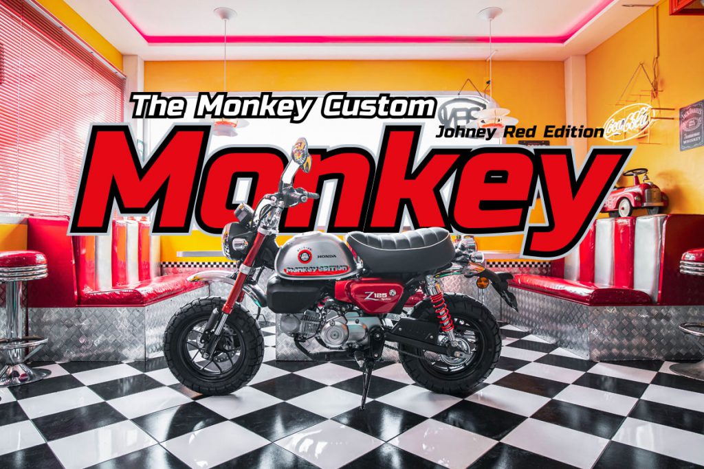 Monkey Johney Red Edition The Monkey Custom - Motocrossmag.co.th