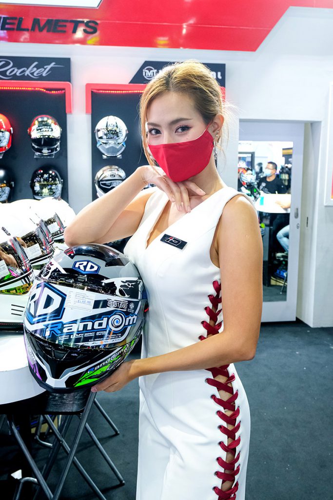 หมวกกันน็อค ID หนึ่งเดียวใน Motor Show 2022
