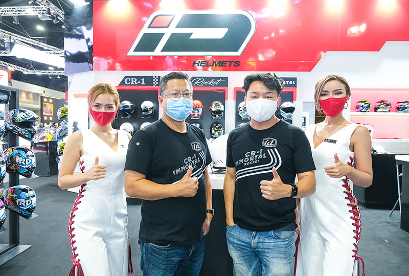 หมวกกันน็อค ID หนึ่งเดียวใน Motor Show 2022