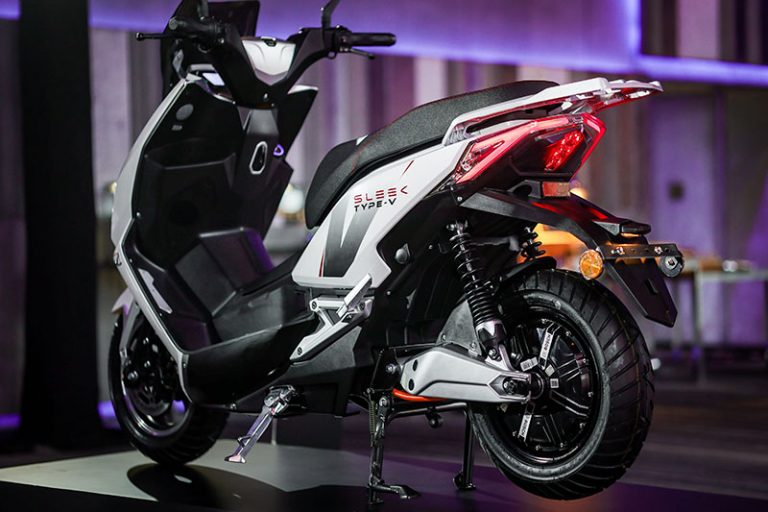 Sleek EV เปิดตัว “Type-V” สกู๊ตเตอร์ไฟฟ้าสเปกสุดเร้า.. 1ชาร์จ 200กม.