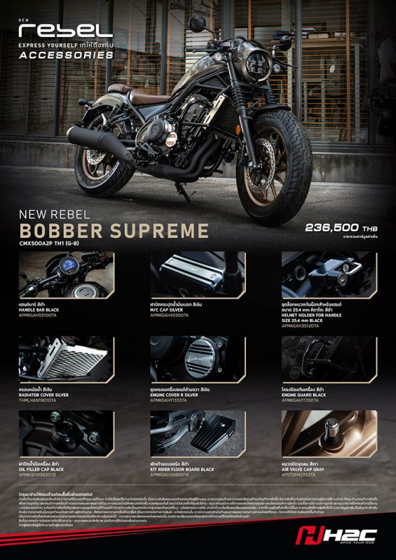 7 FACT New Honda Rebel 500 “Express Yourself”