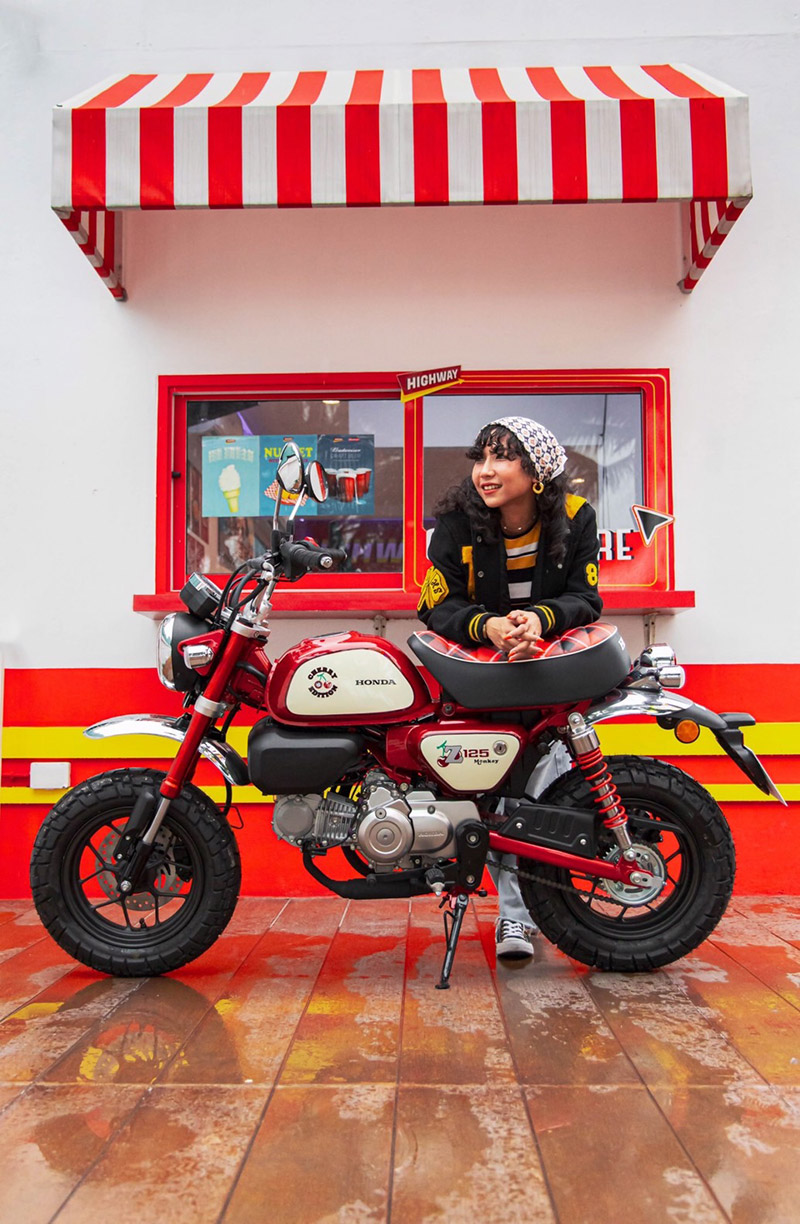 Monkey Custom Cherry Edition 2022 กลับมาสร้างตำนานความสนุก