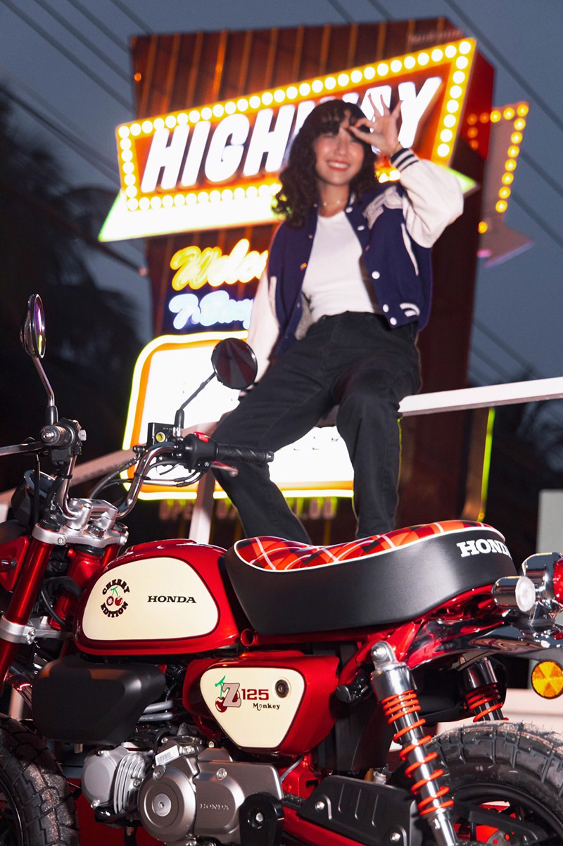 Monkey Custom Cherry Edition 2022 กลับมาสร้างตำนานความสนุก