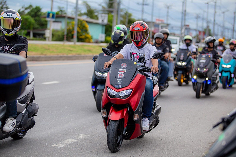 ยามาฮ่าสนับสนุน YAMAHA NMAX Club Meeting จัดหนักจัดประกวดรถ
