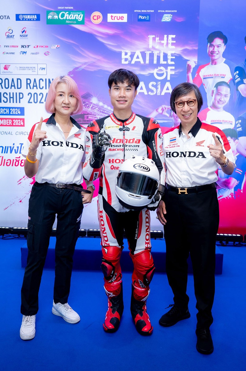 “ฮอนด้า” ยกทัพนักบิด Honda CBR Series ดวลศึกสองล้อทางเรียบเอเชีย