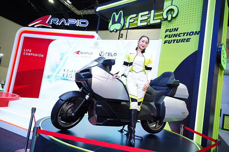 สมาร์ทเทค มอเตอร์เปิดตัวนวัตกรรมจักรยานยนต์ไฟฟ้า FELO และ RAPID