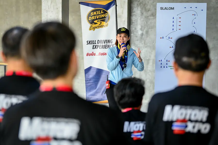 SKILL DRIVING EXPERIENCE อบรมขับขี่ปลอดภัยให้สมาชิก สมาคมผู้สื่อข่าวฯ ปี 2568 - Motocrossmag.co.th